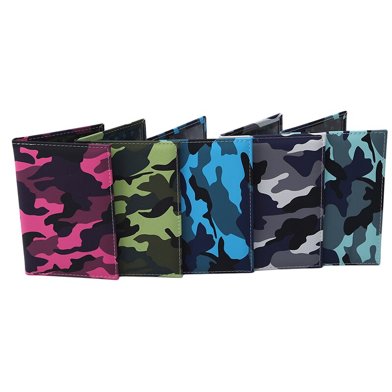1pc Camouflage Print Cover Ladies PU Leather Cover... – Grandado