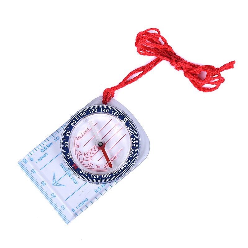 Portable Compass Ruler Scale Scout Hiking Camping ... – Vicedeal