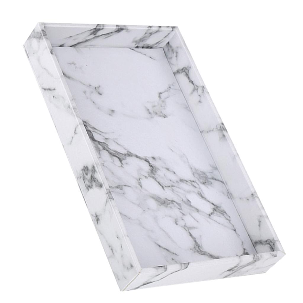 Marble Pattern Storage Serving Tray Kitchen Decor ... – Grandado