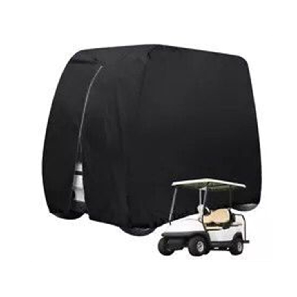 Golf cart cover elastisk søm pvc belægning 4 passa... – Grandado