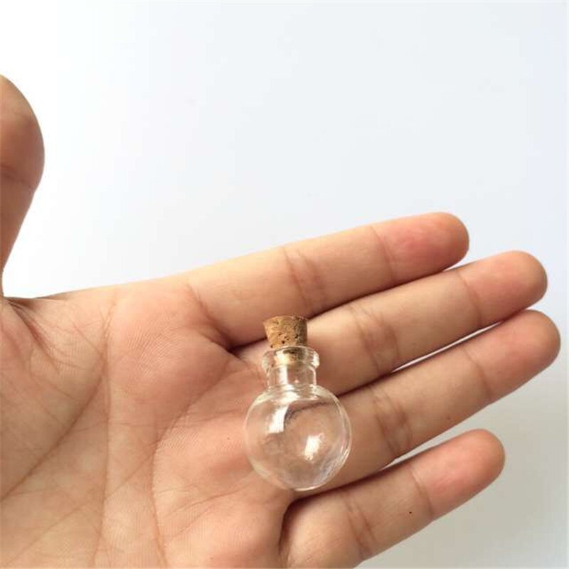Ronde Bal Mini Flessen Hangers Ketting Kleine Glaz... – Vicedeal
