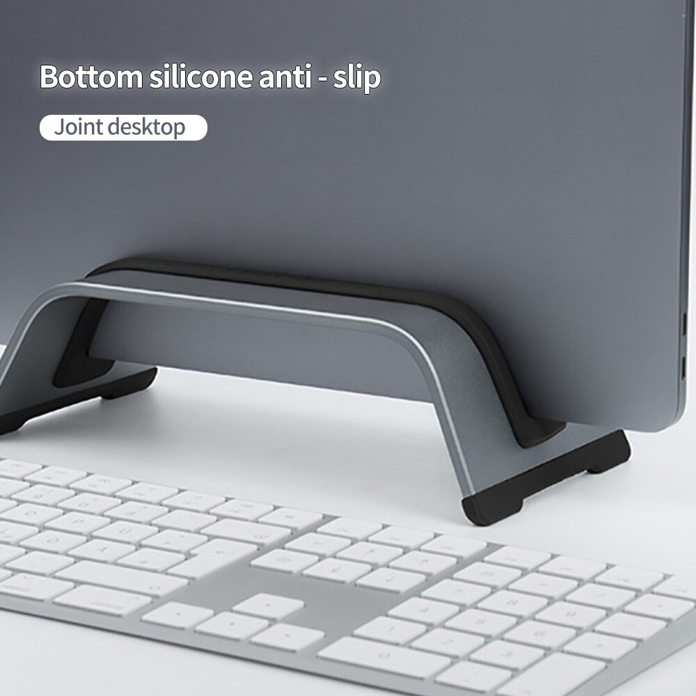 Aluminum Alloy Laptop Vertical Stand Base Metal De... – Vicedeal
