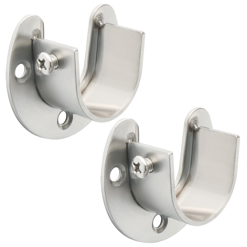 25/32mm Heavy Duty Stainless Steel Closet Rod End ... – Vicedeal