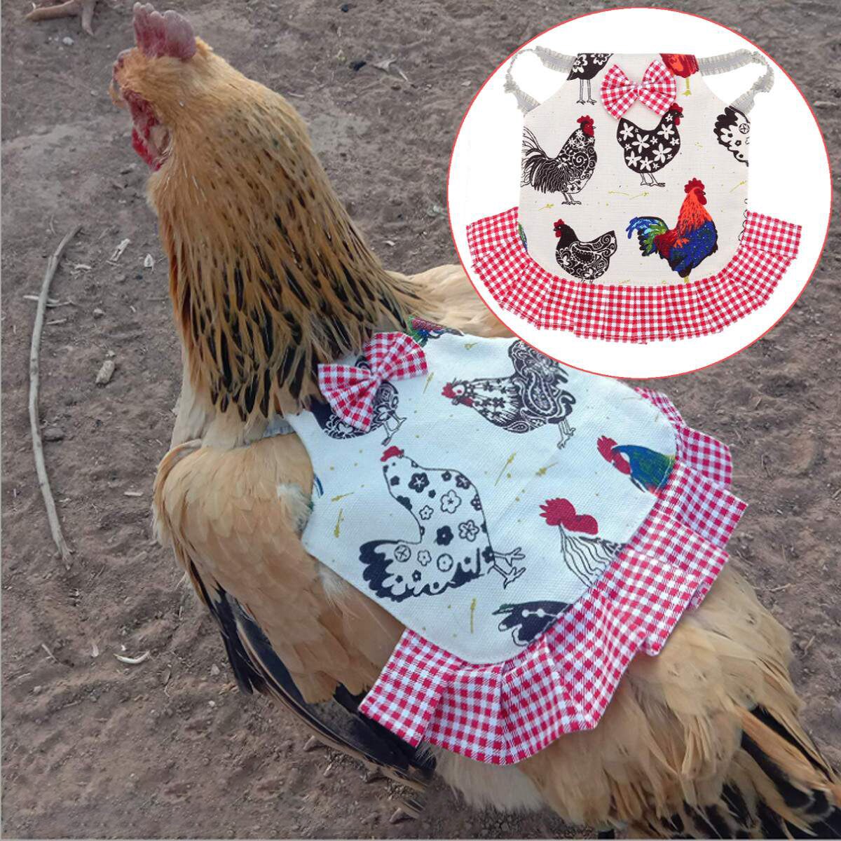 Chicken Wing Back Protector Chicken Harness Vests ... – Vicedeal