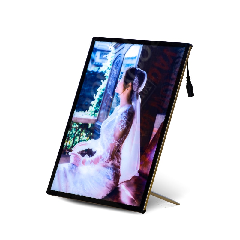 A3 led a4 menu light menu stand led metal frame di... – Vicedeal