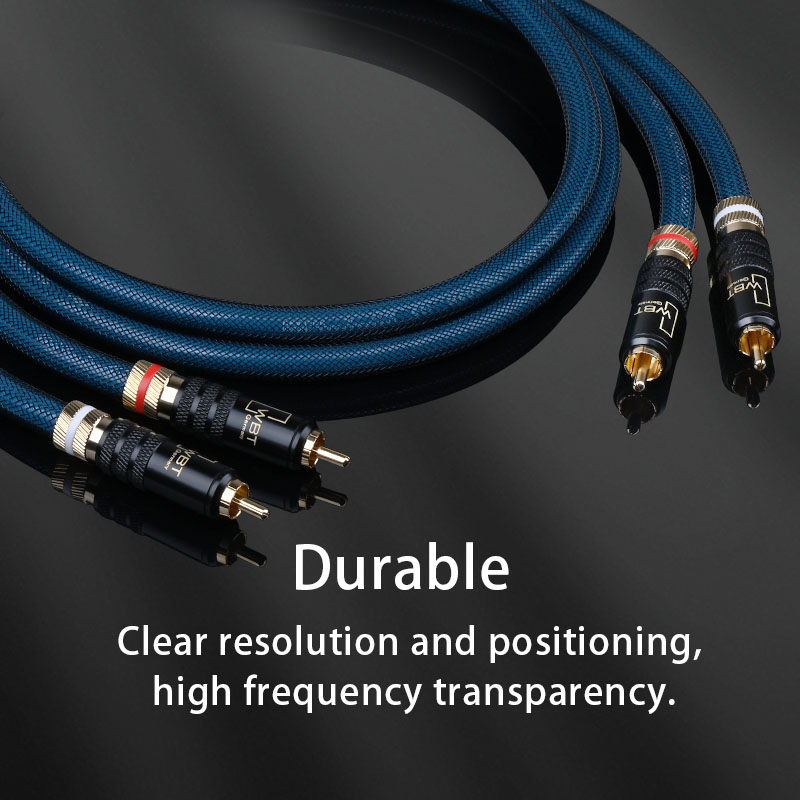 Ataudio One Pair Hifi Rca Audiokabel High-Performa... – Vicedeal