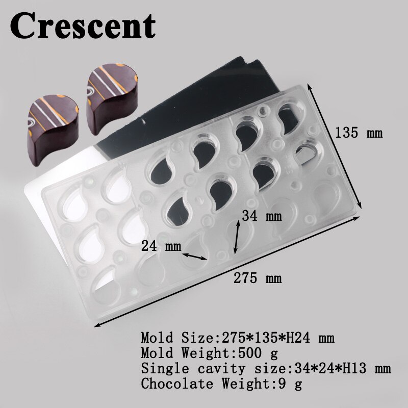 Meibum 7 Styles Polycarbonate Chocolate Mold Magne... – Grandado