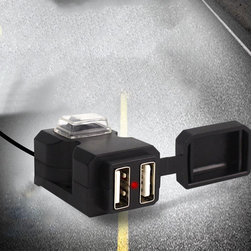 For Motorcycle Phone Mobile Dual USB Handlebar Cha... – Vicedeal