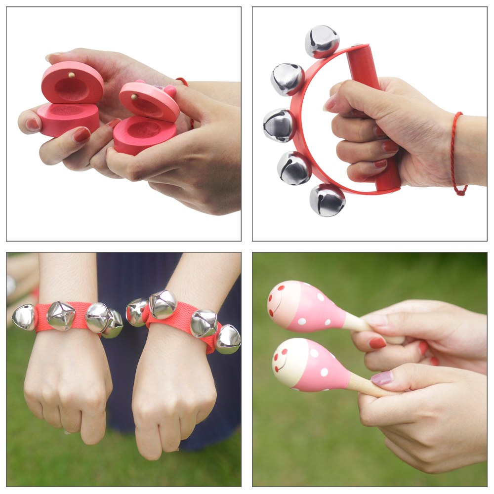 Musical Toys Percussion Instruments Band Rhythm Ki... – Vicedeal