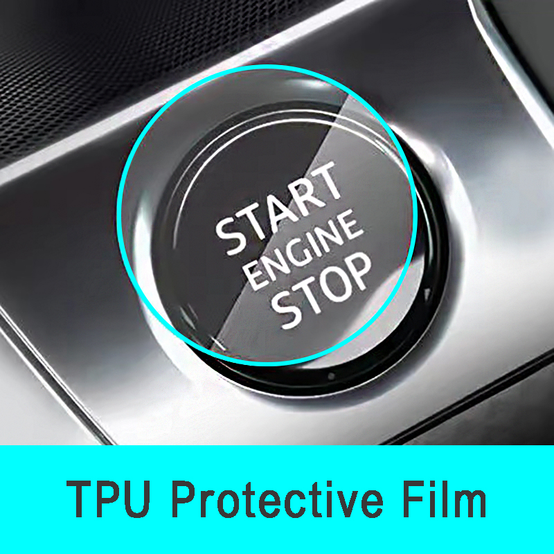 Car Start Stop Button Protective Film Sticker for ... – Grandado