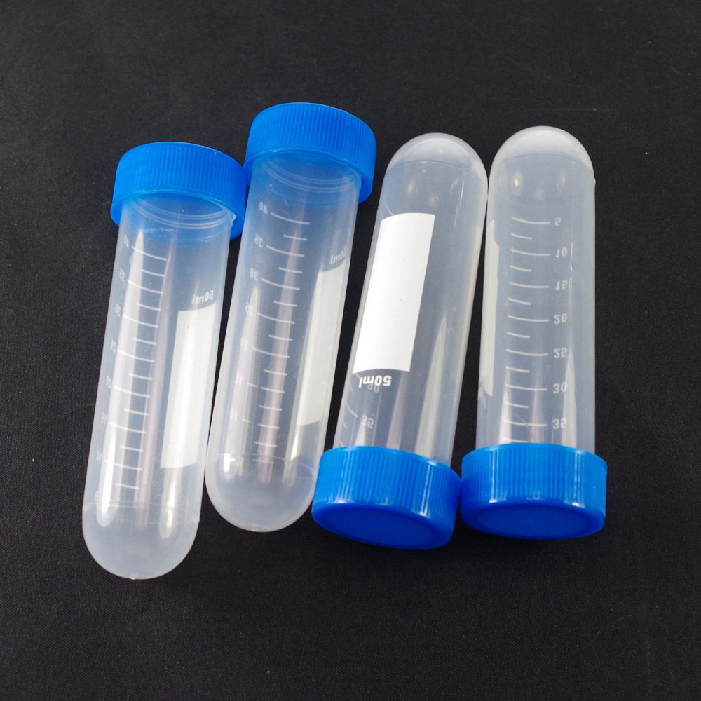 4pcs 50ml Lab Plastic Scale Centrifuge Tube Round ... – Vicedeal
