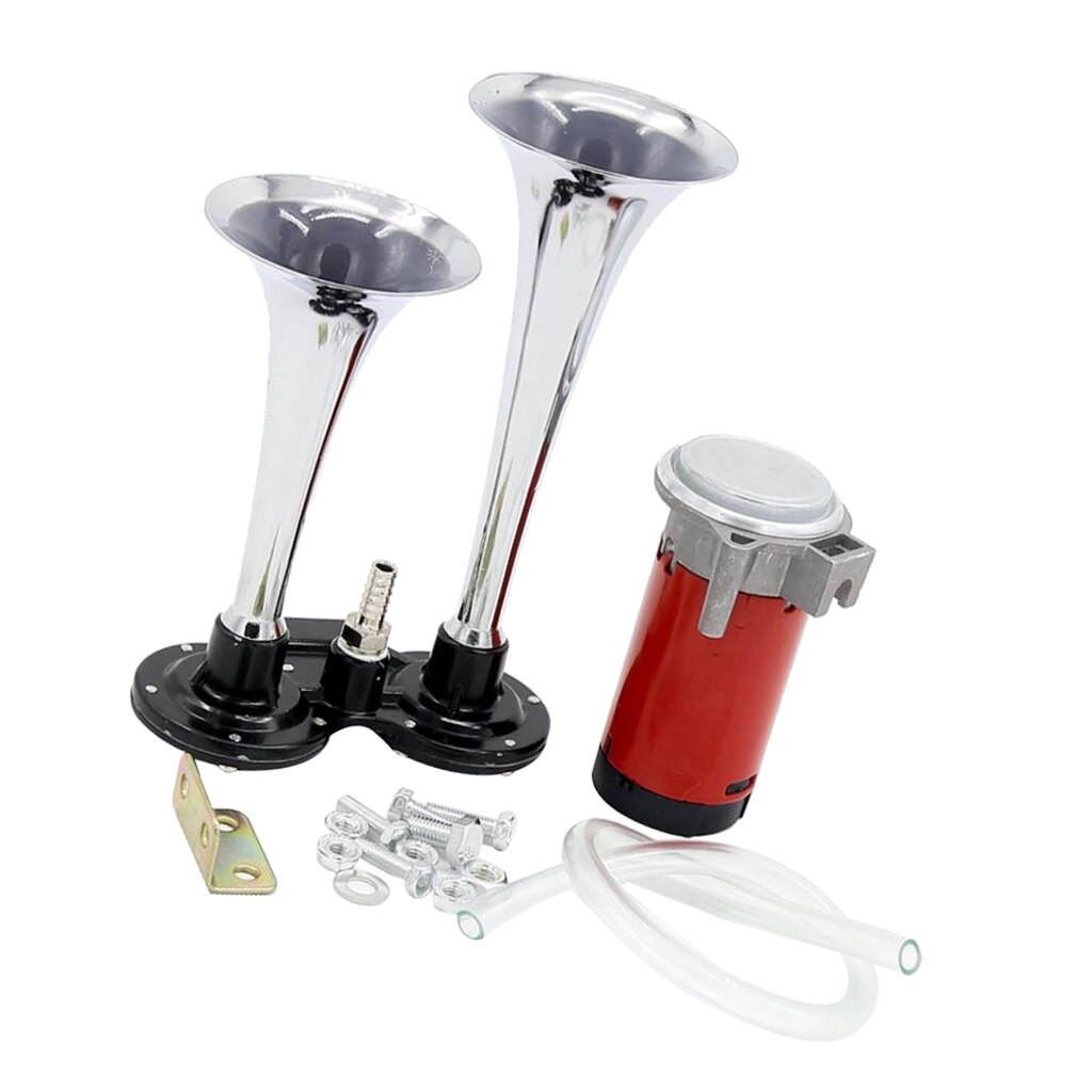 Air Horn Dual Electric Pump Trumpet Super Loud 150... – Grandado