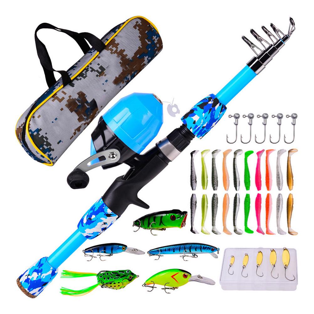 Children Sea Fishing Rod Set Beginner Fishing Gear... – Vicedeal