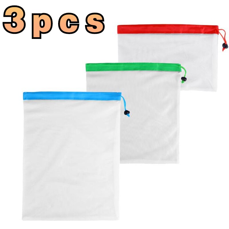 3 Stks/set Beam Spliced Fruit Netje, Herbruikbare ... – Vicedeal