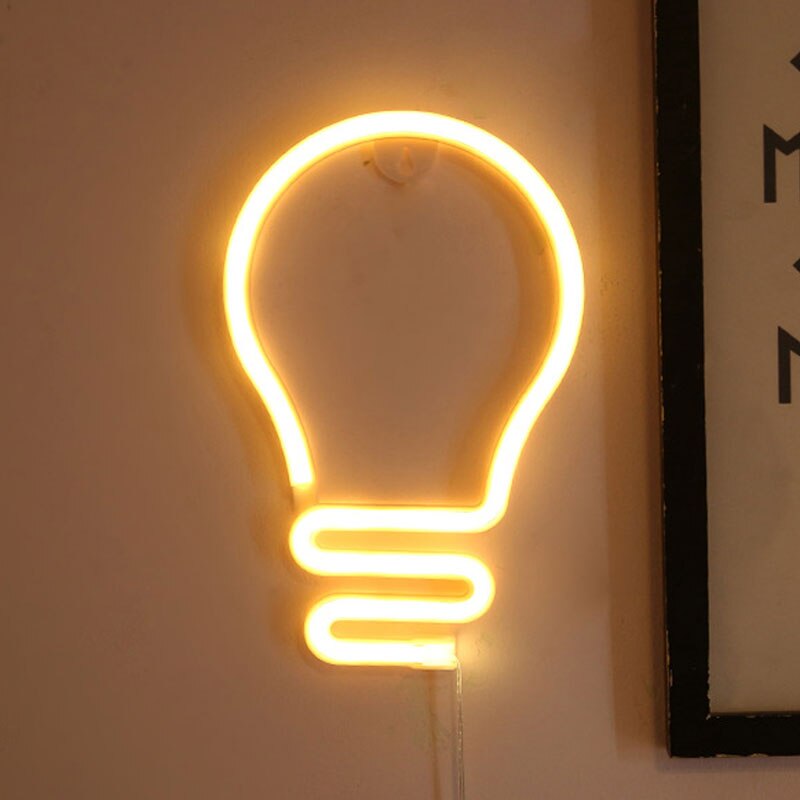 LED Bulb Neon Light Sign Home Wedding Party Decora... – Vicedeal