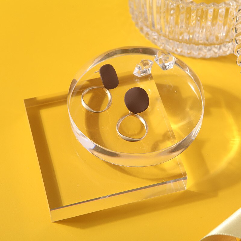 Transparent Acrylic Geometric Photo backdrop Props... – Grandado