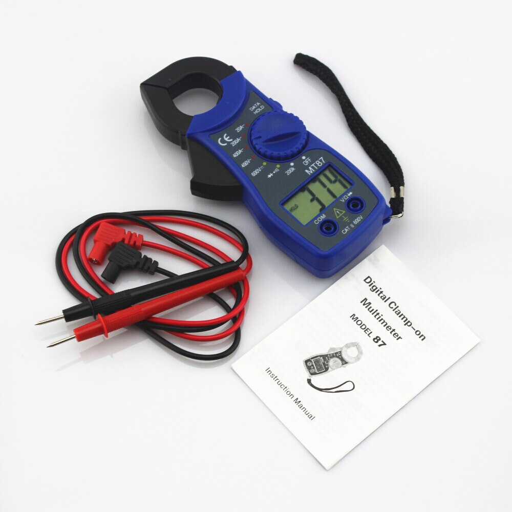 MT87 Digital Multimeter Amper Clamp Meter Current ... – Grandado