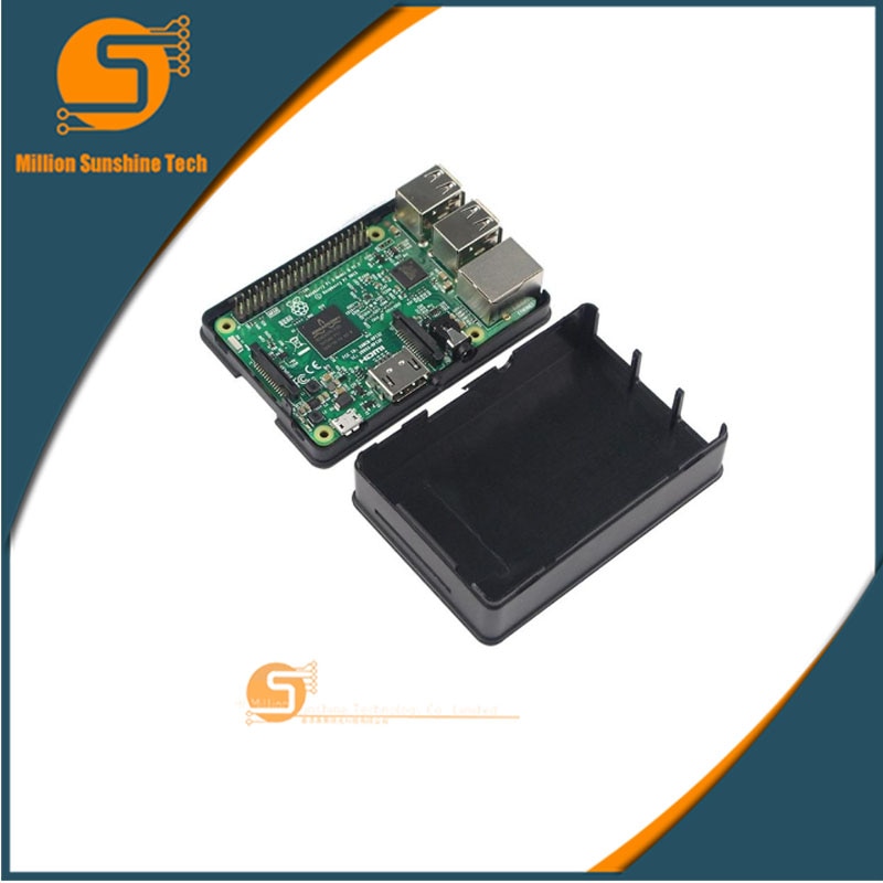 For Raspberry Pi 3 Case ABS Case Black Protective ... – Grandado
