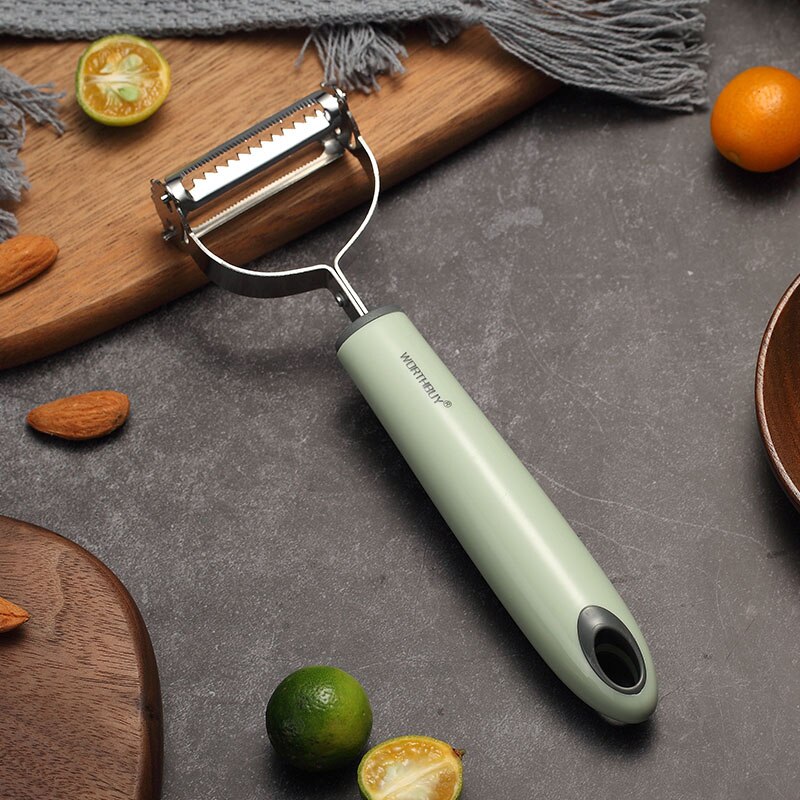 WORTHBUY Fruit Dunschiller Rvs Dunschiller Met Pla... – Grandado