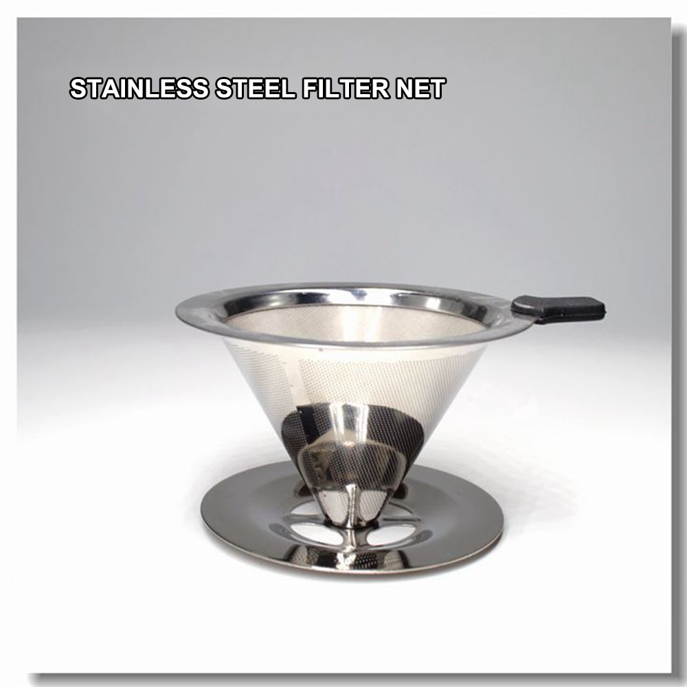 Stainless Steel Coffee Filter Holder Reusable Coff... – Grandado