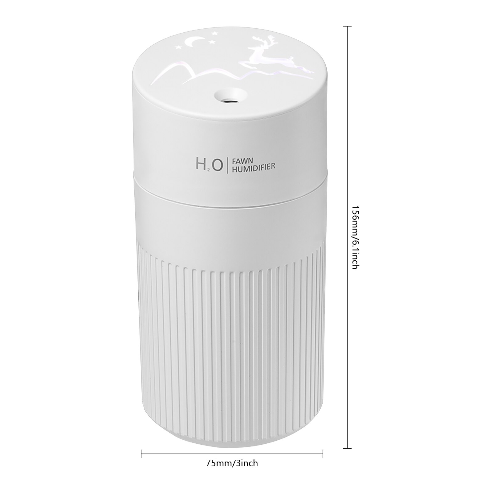 M Humidifier 300ML Ultrasonic USB Aroma Essential ... – Grandado