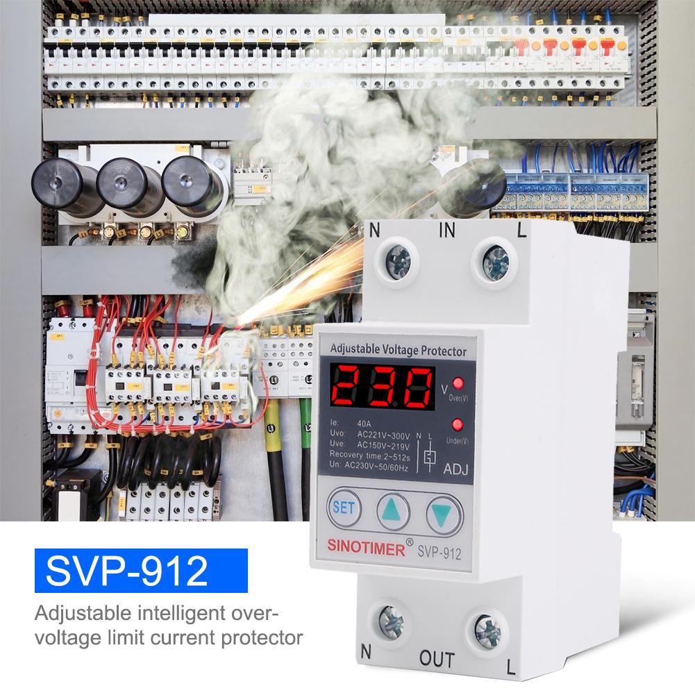 VKTECH 40A-80A 230V Automatic Voltage Device Overv... – Vicedeal