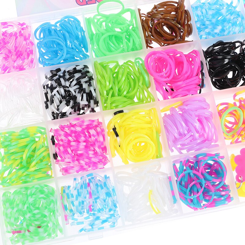 Elastische Rubber Loom Bands Diy Tool Set Weave Ma... – Grandado