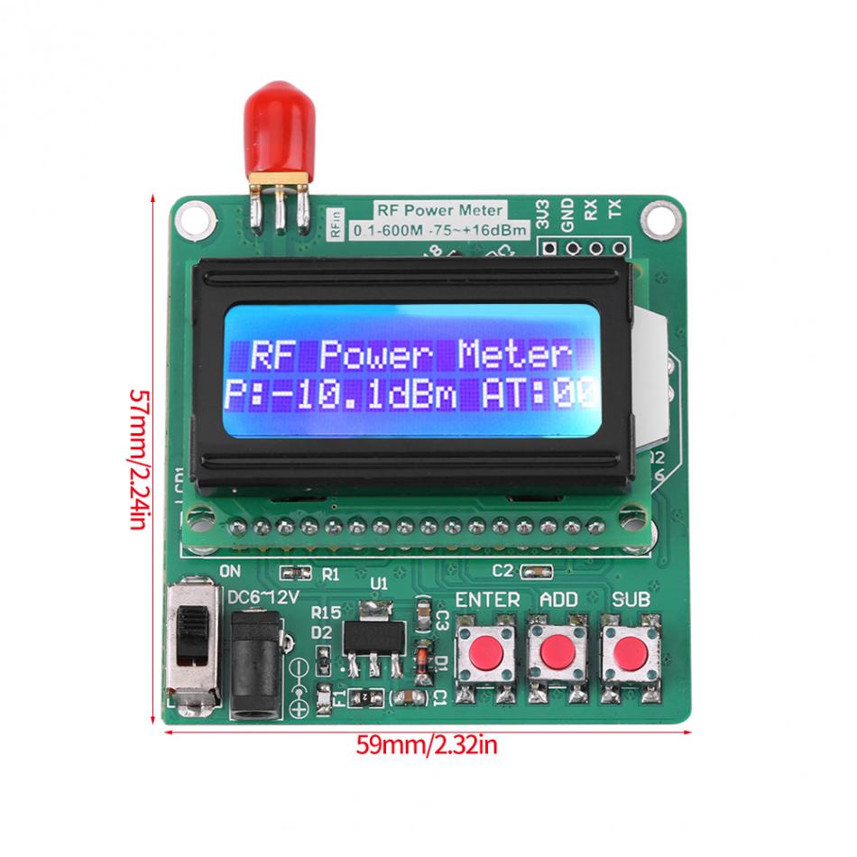 Accurate Power Meter Digital LCD RF Power Meter -7... – Grandado