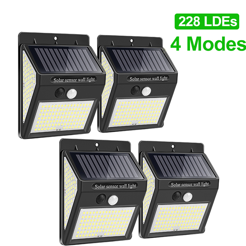 Lámpara Solar para exteriores, luz LED con Sensor ... – Grandado
