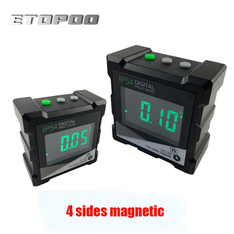 IP54 Angle Finder 4x90 Degrees Measuring Tool 4 Si... – Grandado