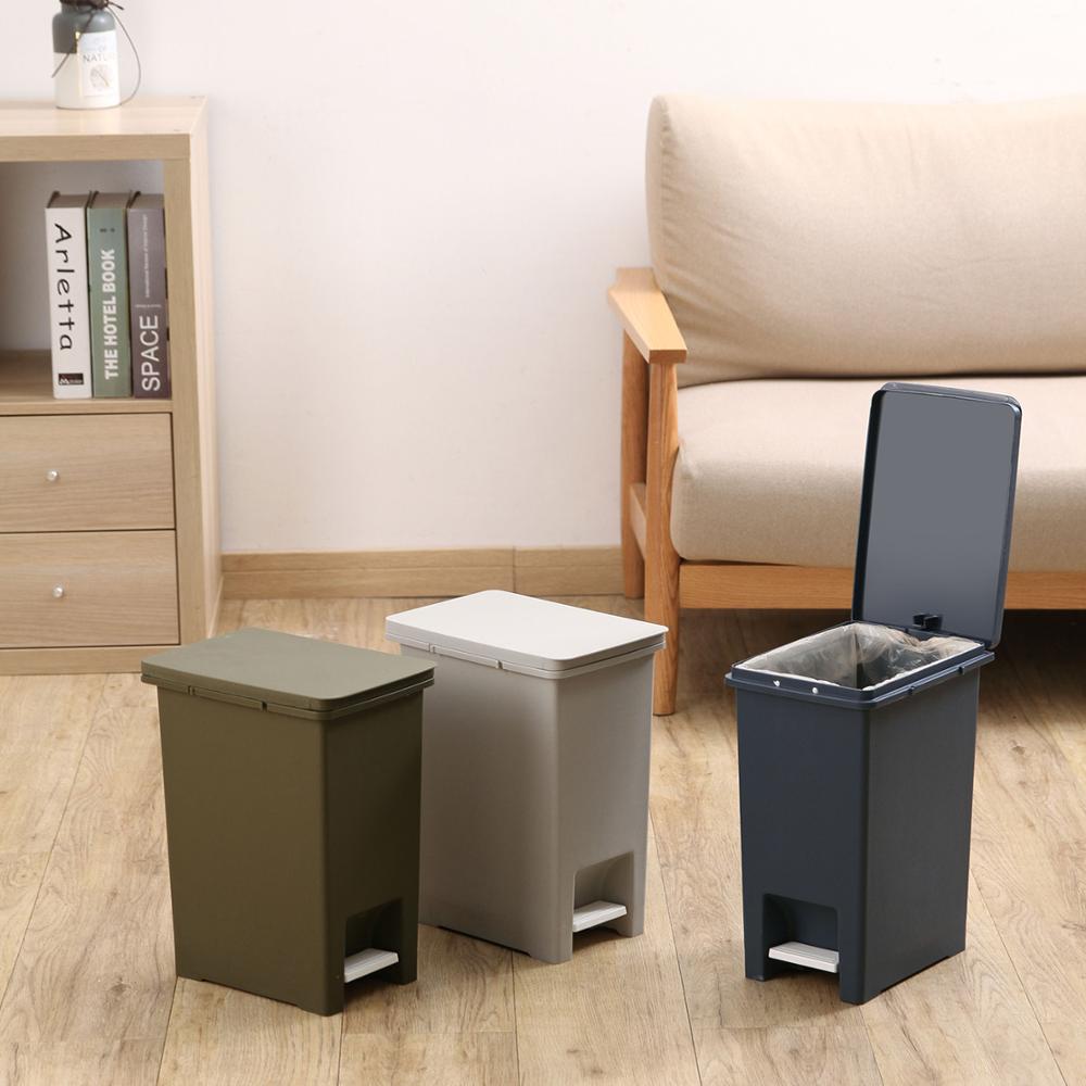 10/15L Nordic Style Trash Can Foot Pedal Type Tras... – Vicedeal