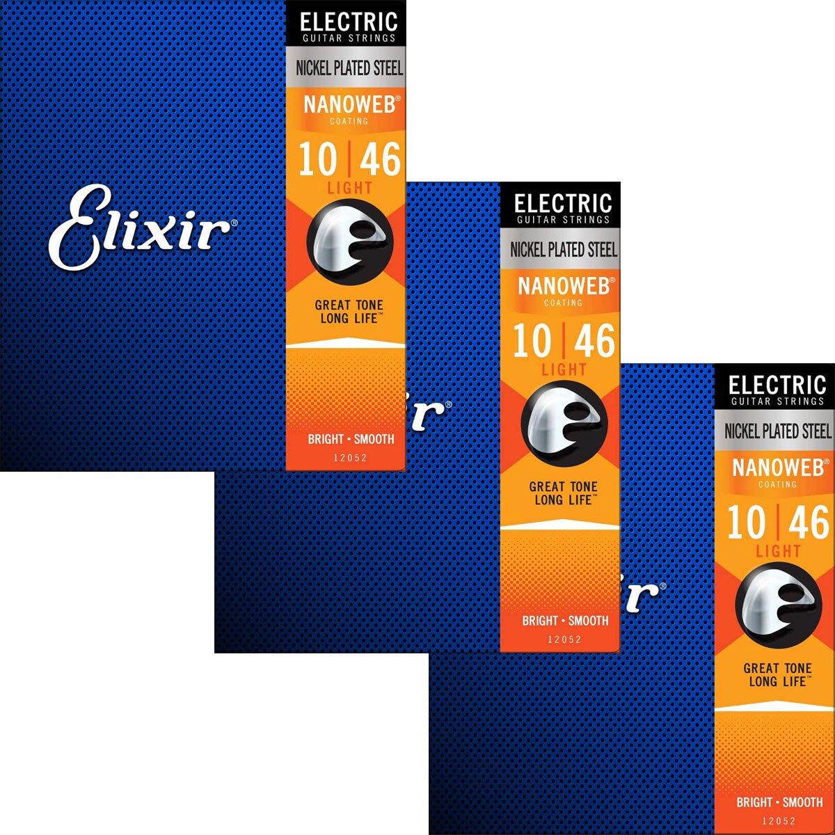 Elixir 12052 NanowebCoating Nickel Plated Steel El... – Grandado