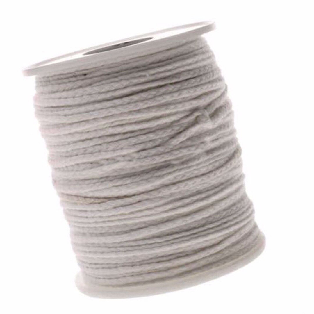 1 x Spool of Cotton Square Braid Candle Wicks Wick... – Vicedeal