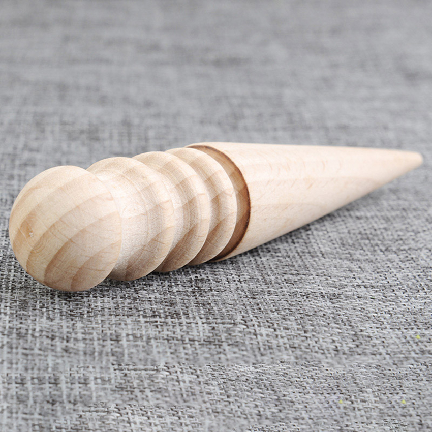 Leather craft Edge Slicker Round Wood Burnisher fo... – Vicedeal
