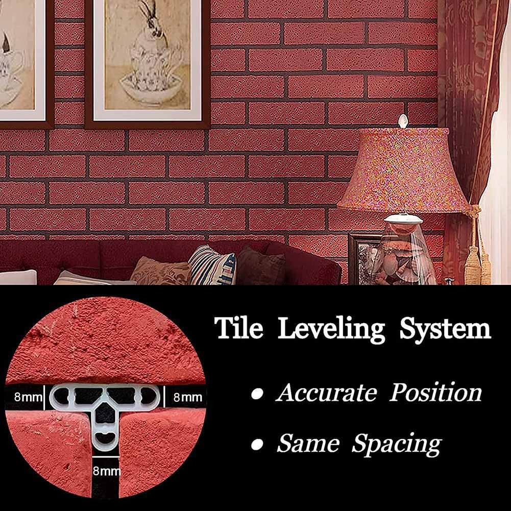 300PCS 8mm T Type Extra Large Tile Spacers / Brick... – Vicedeal