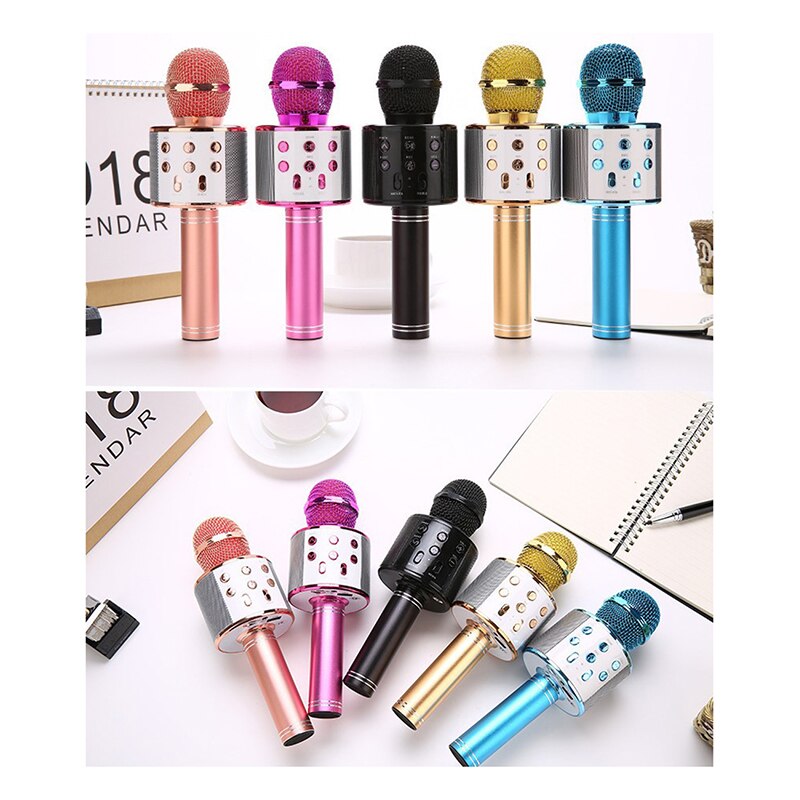 1set Wireless KTV Microphone Bluetooth Handheld Sp... – Grandado