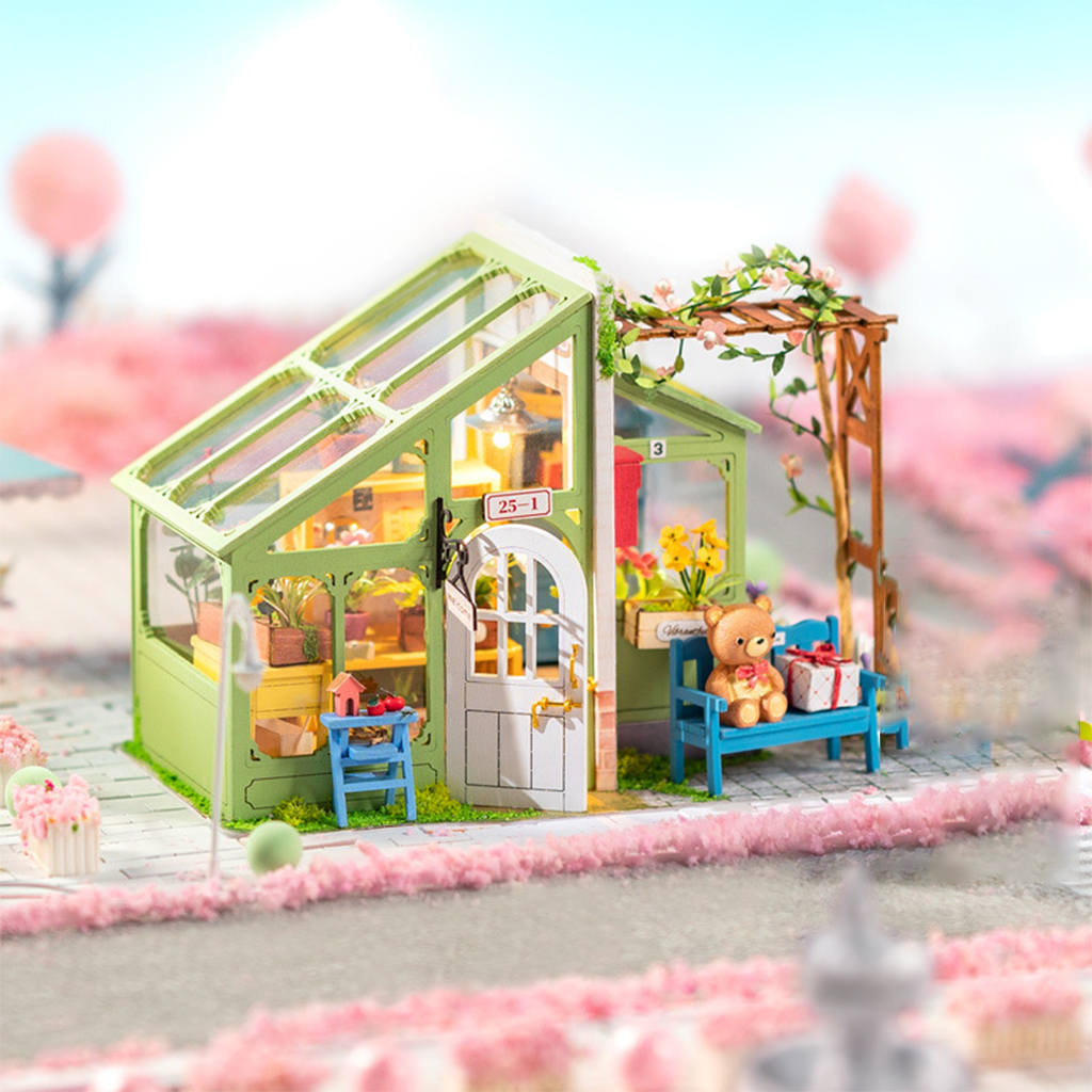 DIY Handcraft Dollhouse with Realistic Furniture K... – Grandado