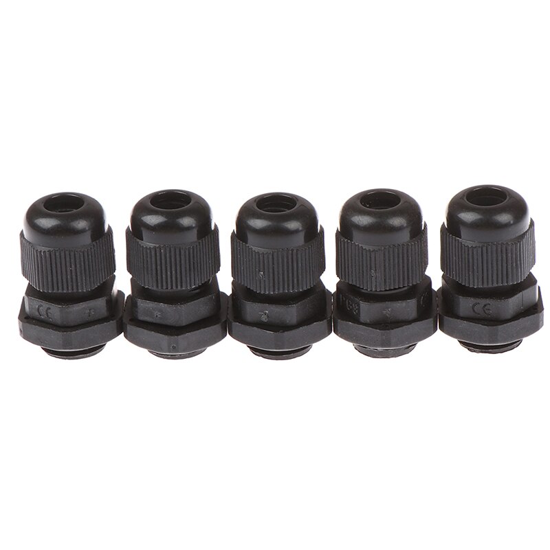 5Pcs PG9 Plastic Waterproof Connector Gland 4-8mm ... – Vicedeal