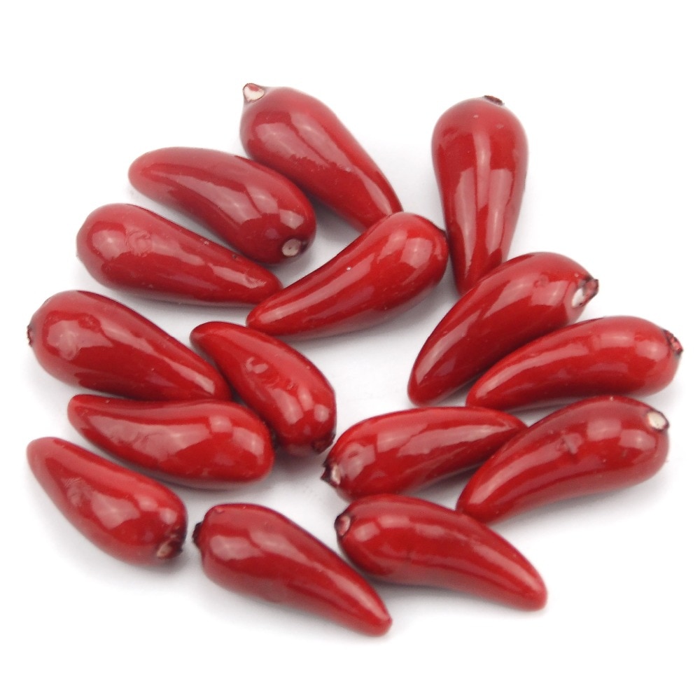 30pcs Mini Chilli Decoration Artificial Party Pret... – Grandado