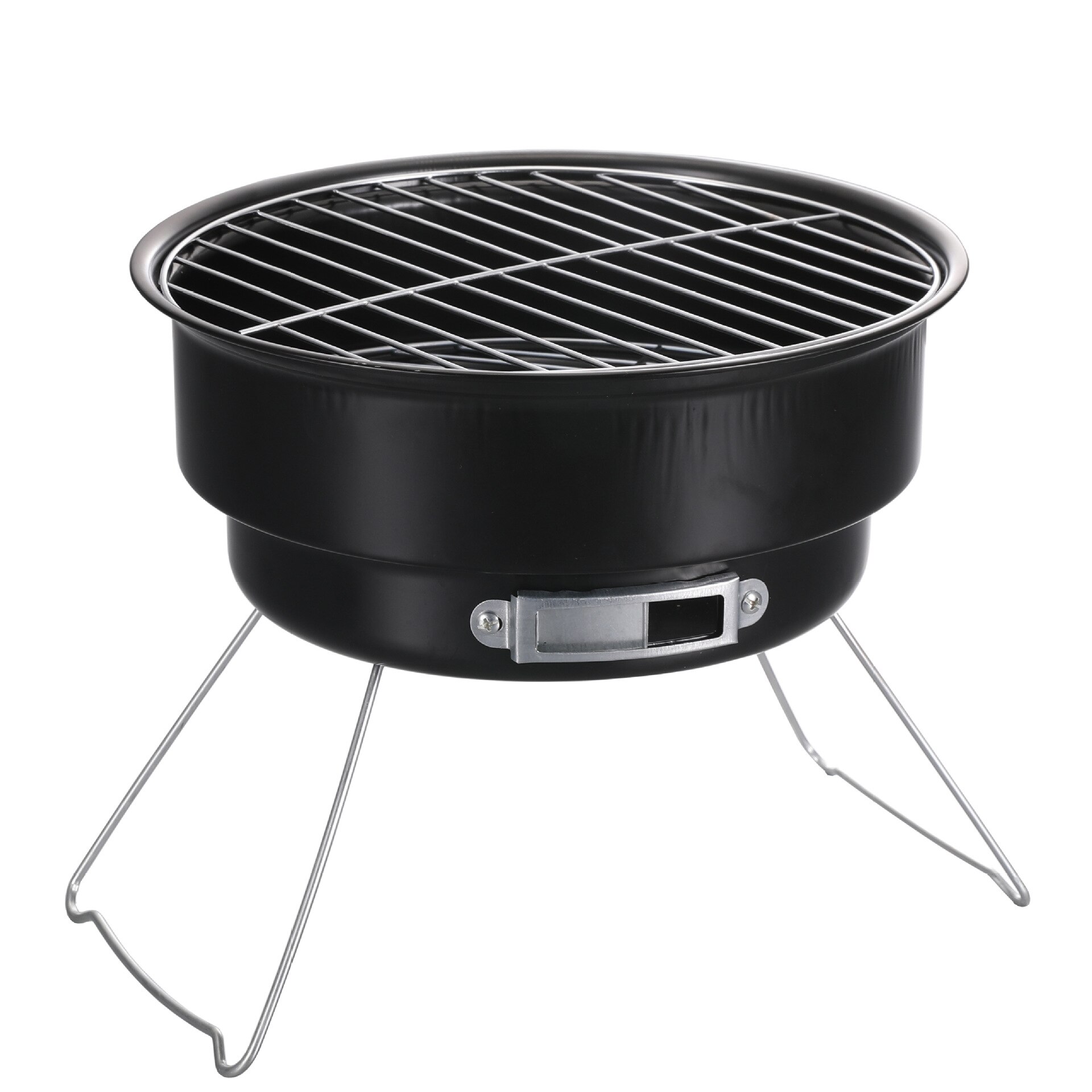 Portable BBQ Grill Round Barbecue Rack Stainless S... – Vicedeal