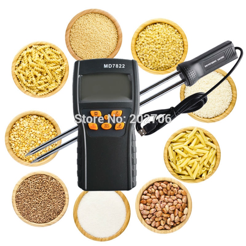 MD7822 LCD Digital Grains Moisture Meter Thermomet... – Grandado