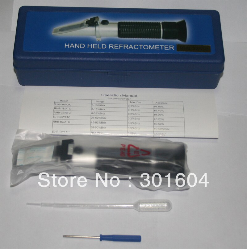 Hand-held Brix Refractometer snijden vloeistof ref... – Vicedeal