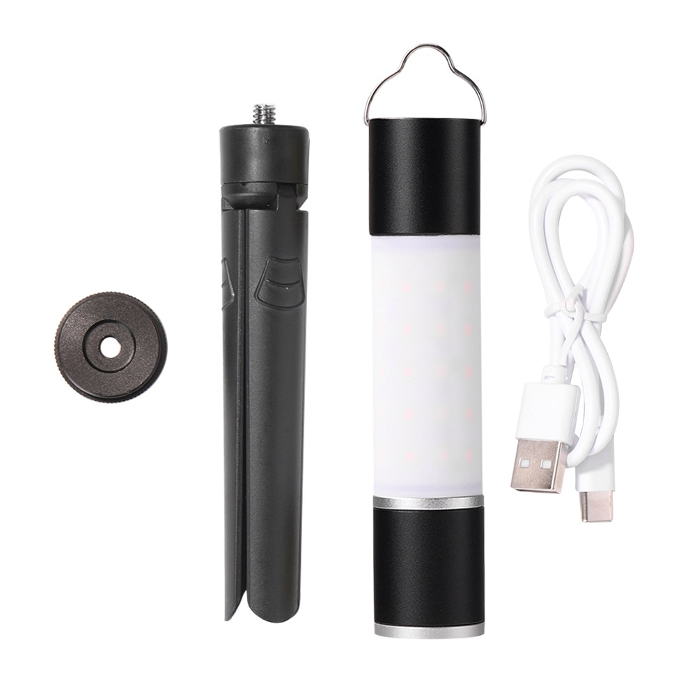 USB Rechargeable Hanging Flashlight Zoomable Campi... – Grandado