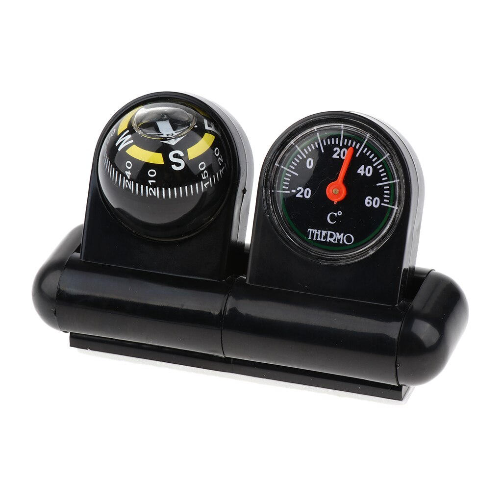 2 In 1 Removable Car Compass ＆ Thermometer Adhesiv... – Vicedeal