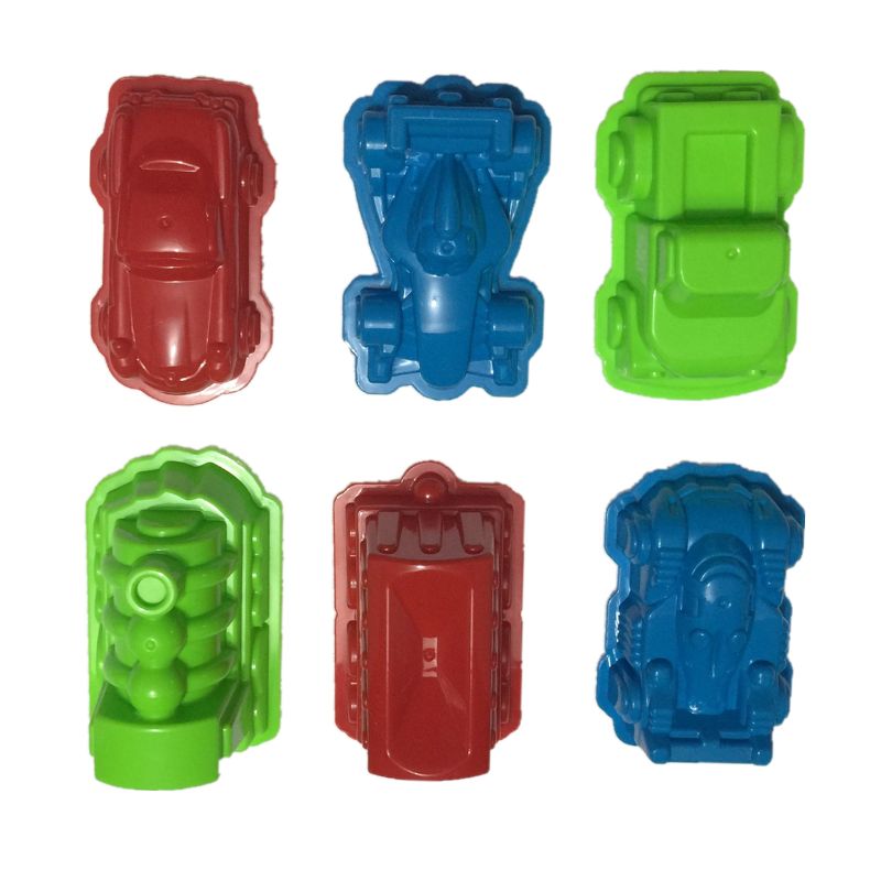 6 Pcs Car Suit Power Playing Sand Molds Space Play... – Grandado