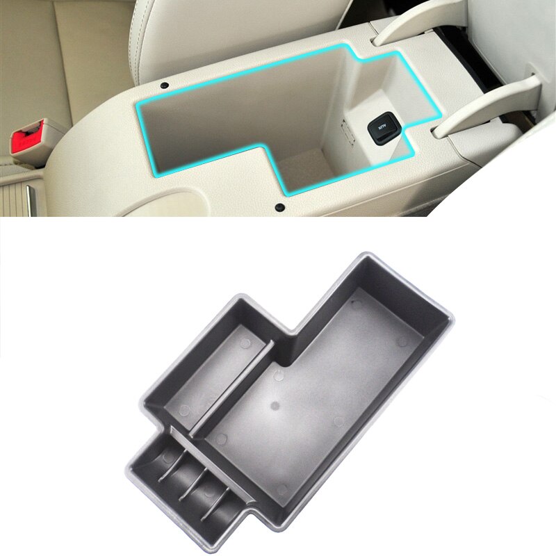 Car Armrest Storage Box Glove Box Tray For Skoda S... – Grandado