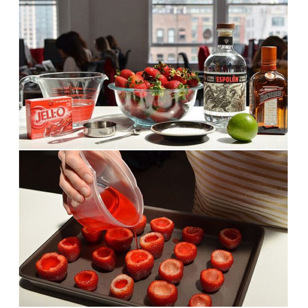 2 Pcs Strawberry Berry Stem Leaves Huller Gem Remo... – Vicedeal