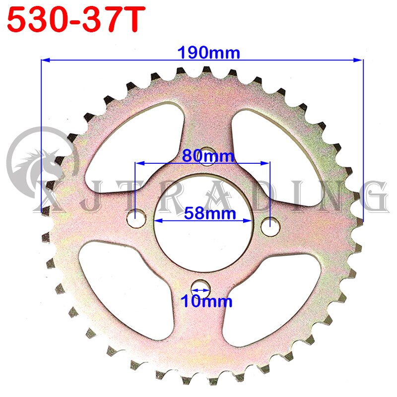 530 Chains 58MM 31T/32T/35T/37T/40T/45T Chain Spro... – Grandado