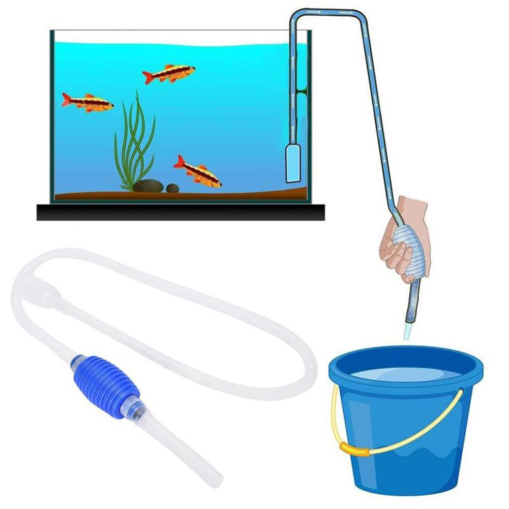 Manual Fish Tank Water Changer Cleaning Aquarium T... – Grandado