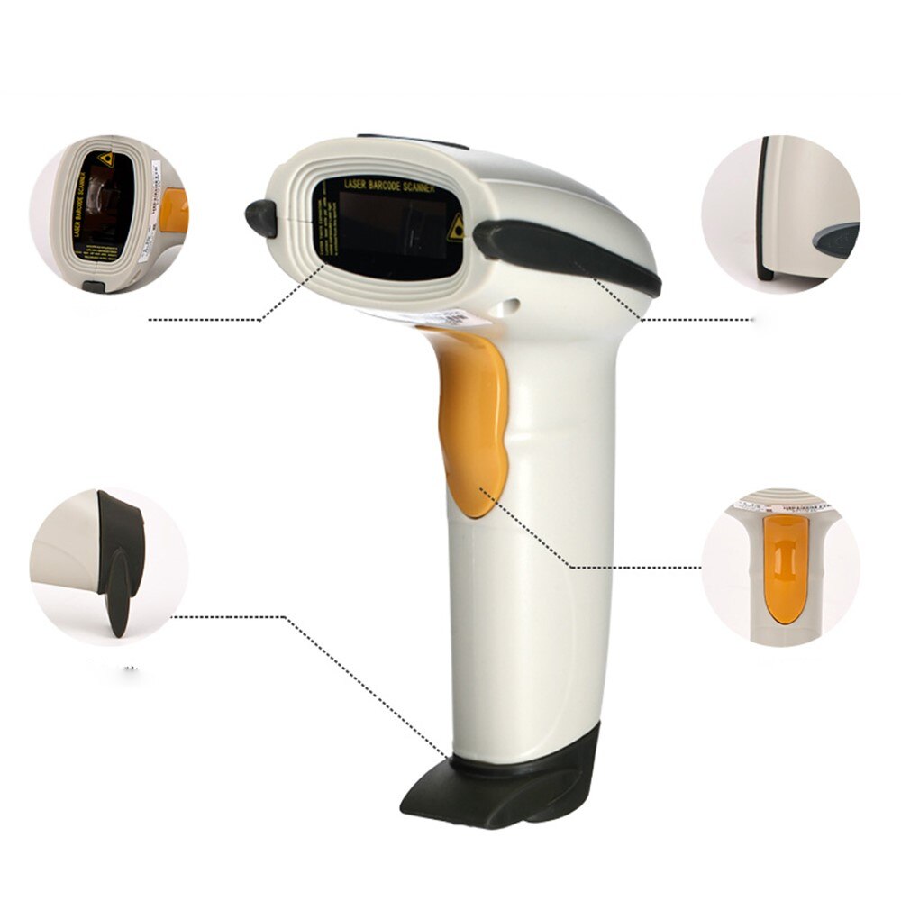 Lecteur portatif sensible de Scanner de code barre... – Grandado